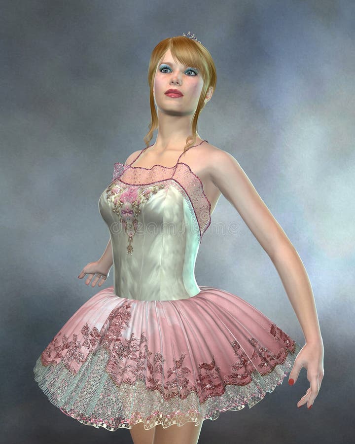 Snowflake Ballerina - 1 stock illustration. Illustration of dance - 3596334