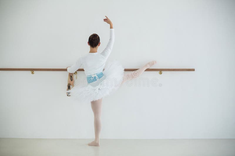 Ballerina Practicing Ballet Dance Stock Photo - Image of hobbies ...