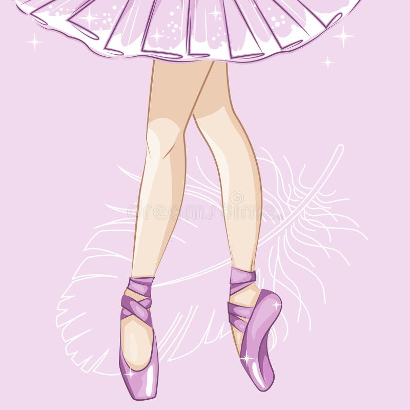 Ballet Dancer Legs Stock Illustrations – 1,509 Ballet Dancer Legs Stock ...