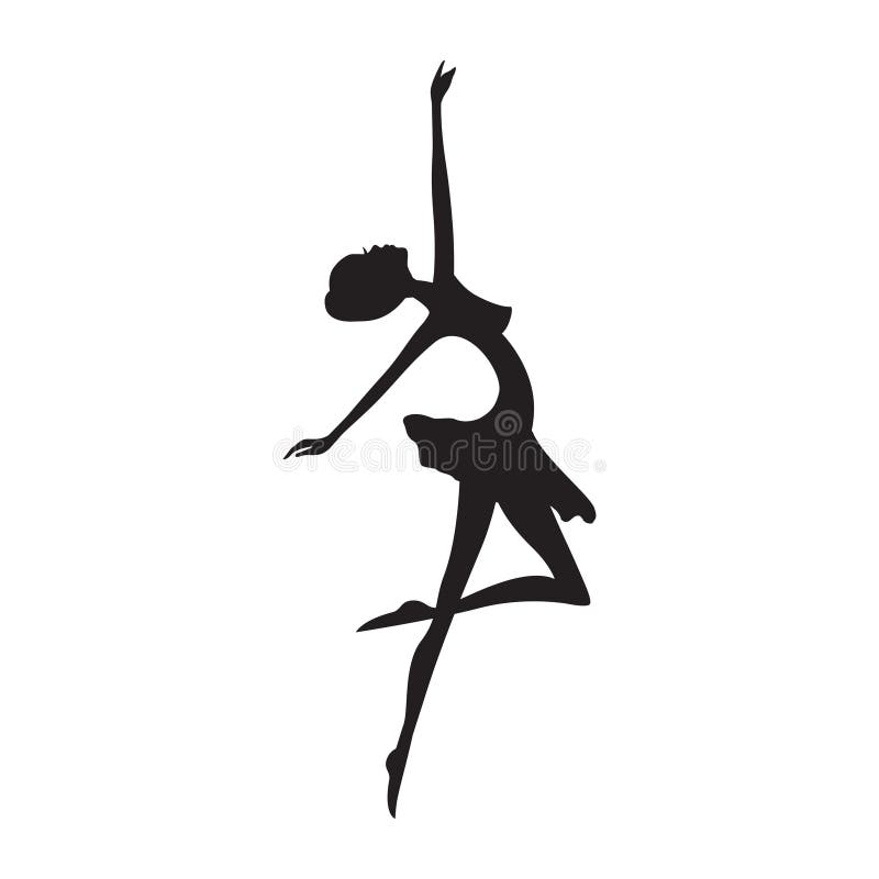 Ballerina, vector stock vector. Illustration of adult - 188754944