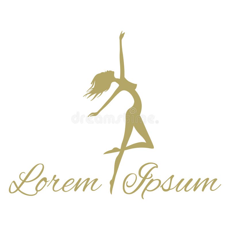 Training Golden Ballet Dancer Stock Illustrations – 12 Training Golden ...