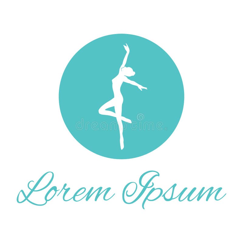 Ballerina, Vector Graphic Design Element Stock Vector - Illustration of ...