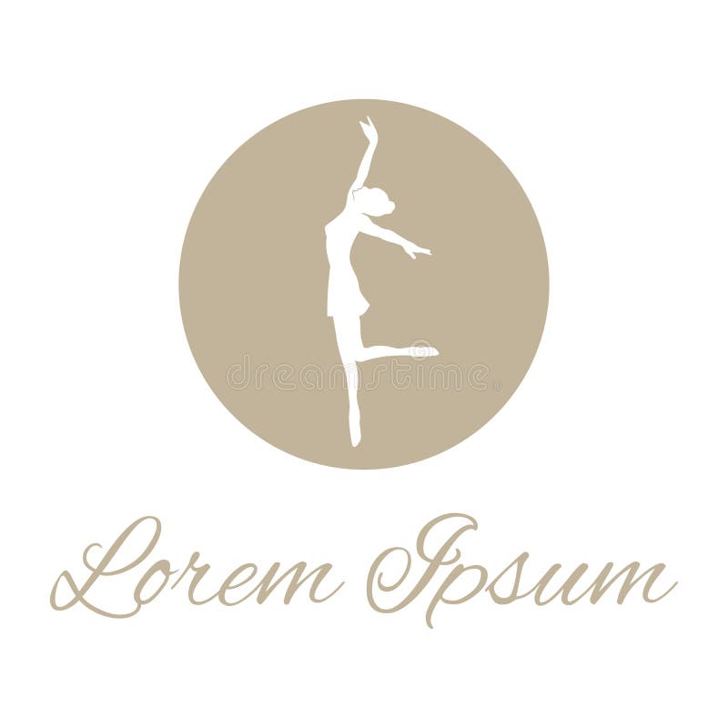 Ballerina, Vector Graphic Design Element Stock Vector - Illustration of ...