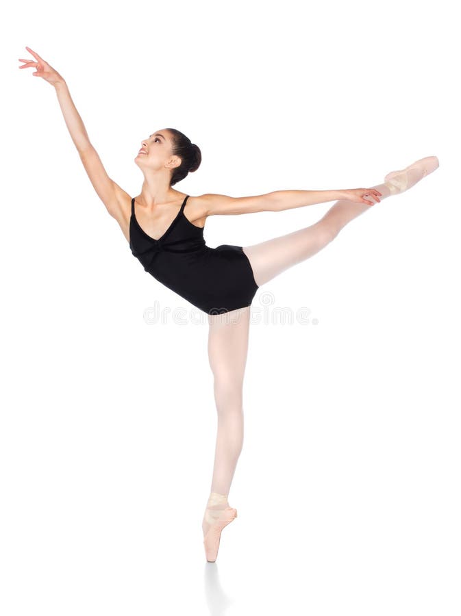 Ballerino Di Balletto Femminile Immagine Stock - Immagine di ragazza ...