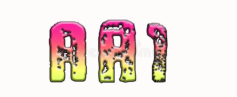 Ballers Delight Font Fonts Gradient Sans Serif Alphabet Letters ...