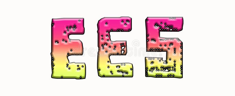 Ballers Delight Font Fonts Gradient Sans Serif Alphabet Letters ...