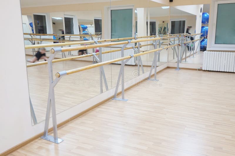 Empty light ballet class stock photo. Image of ballet - 21460524