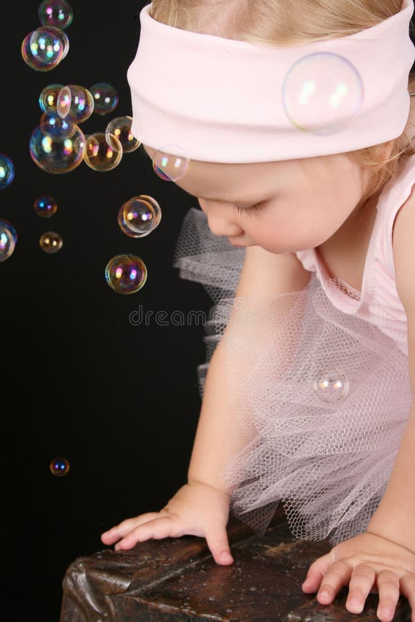 Ballet bubbles stock image. Image of cute, portrait, person - 64297601