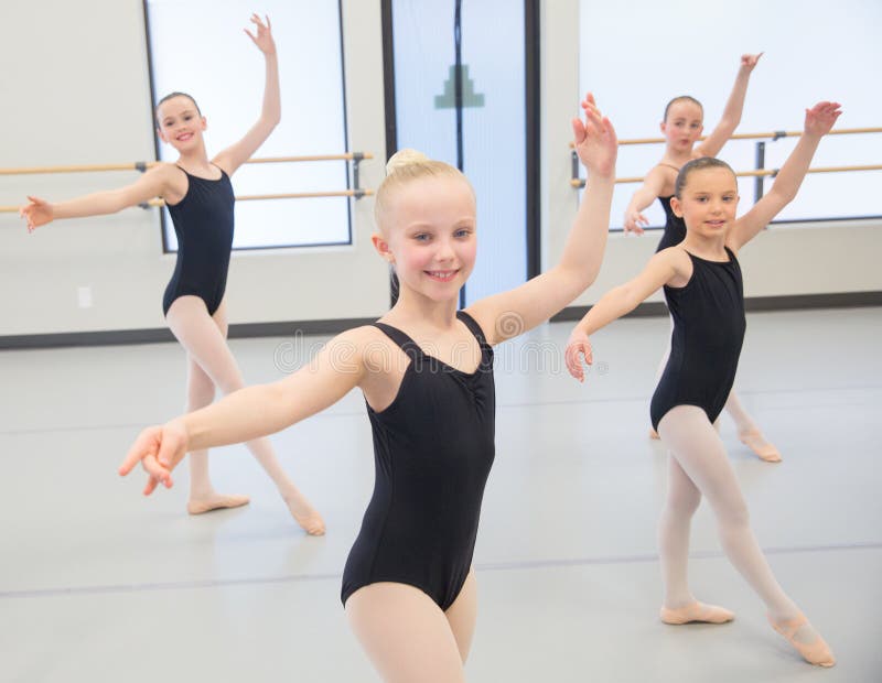 Ballet Class for children stock image. Image of active - 69040169