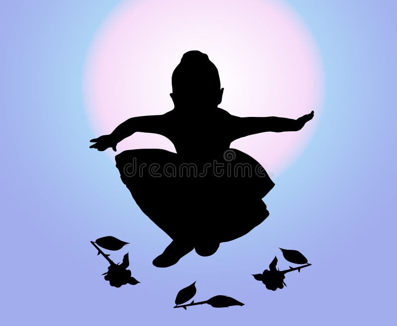 Ballet Curtsy 4 stock illustration. Illustration of curtsy - 4615424