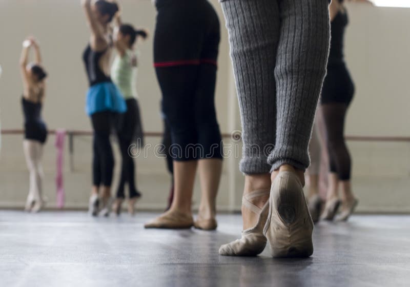 Ballet dance practice stock photo. Image of dancers, feet - 3613088