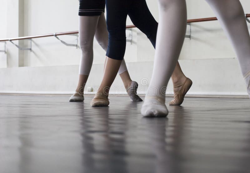 Ballet dance practice stock photo. Image of dancers, feet - 3613088