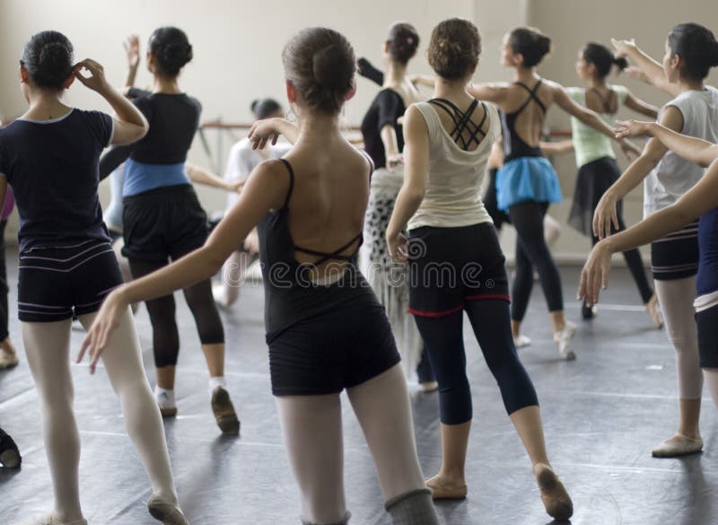 Ballet dance practice stock photo. Image of dancers, feet - 3613088