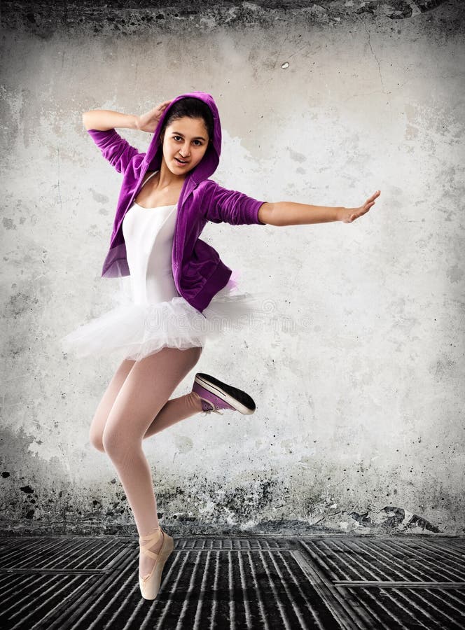 Ballet Dancer, Ballet Concept of Classic and Modern Stock Photo - Image ...
