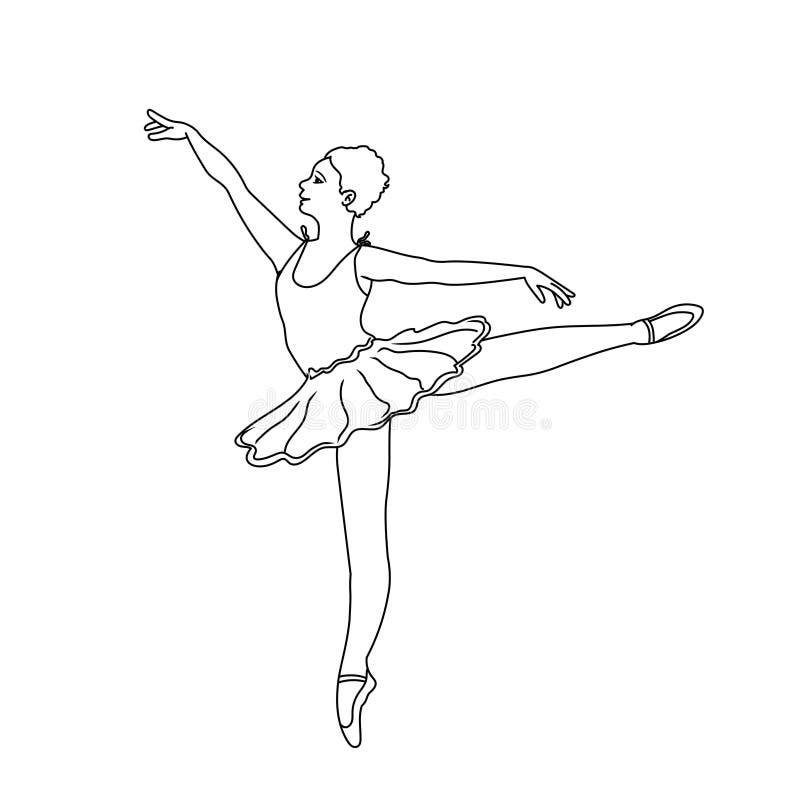 Ballet Outline Stock Illustrations – 3,538 Ballet Outline Stock ...