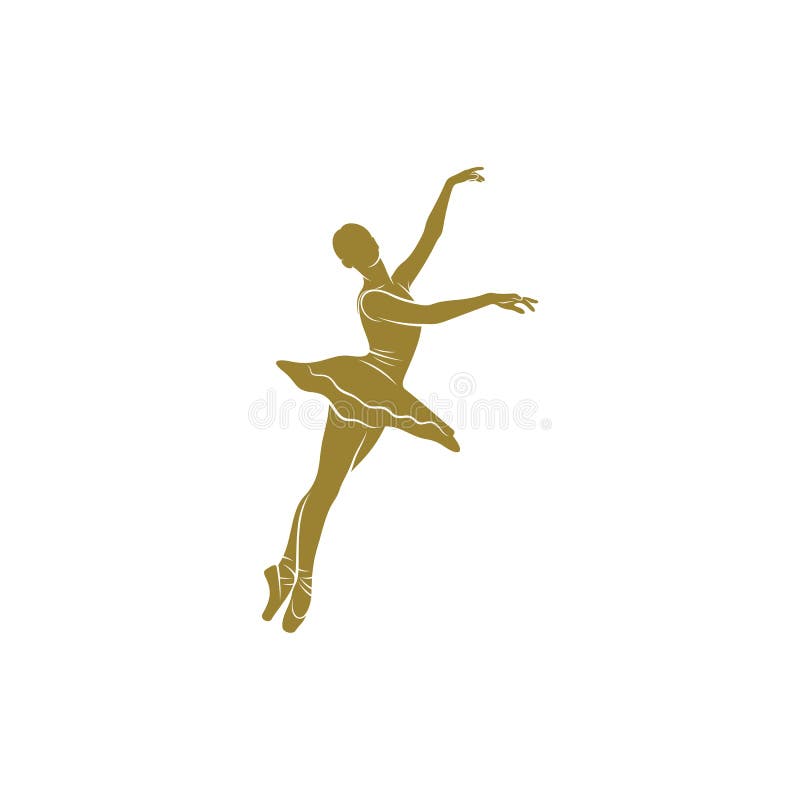 Ballet Dancer Design Vector Illustration, Creative Ballet Dancer Logo ...
