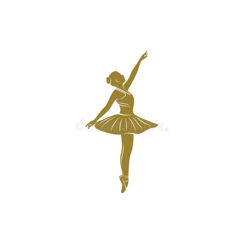 Ballet Dancer Design Vector Illustration, Creative Ballet Dancer Logo ...