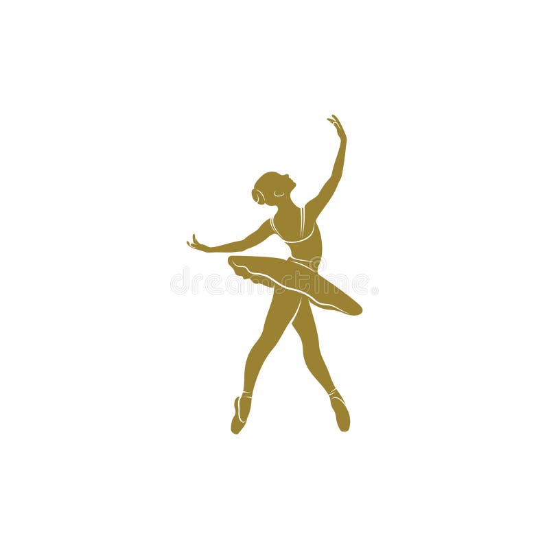 Ballet Dancer Design Vector Illustration, Creative Ballet Dancer Logo ...
