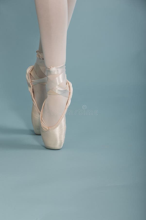 Ballet Dancer on Pointe stock image. Image of shoe, early - 57063175