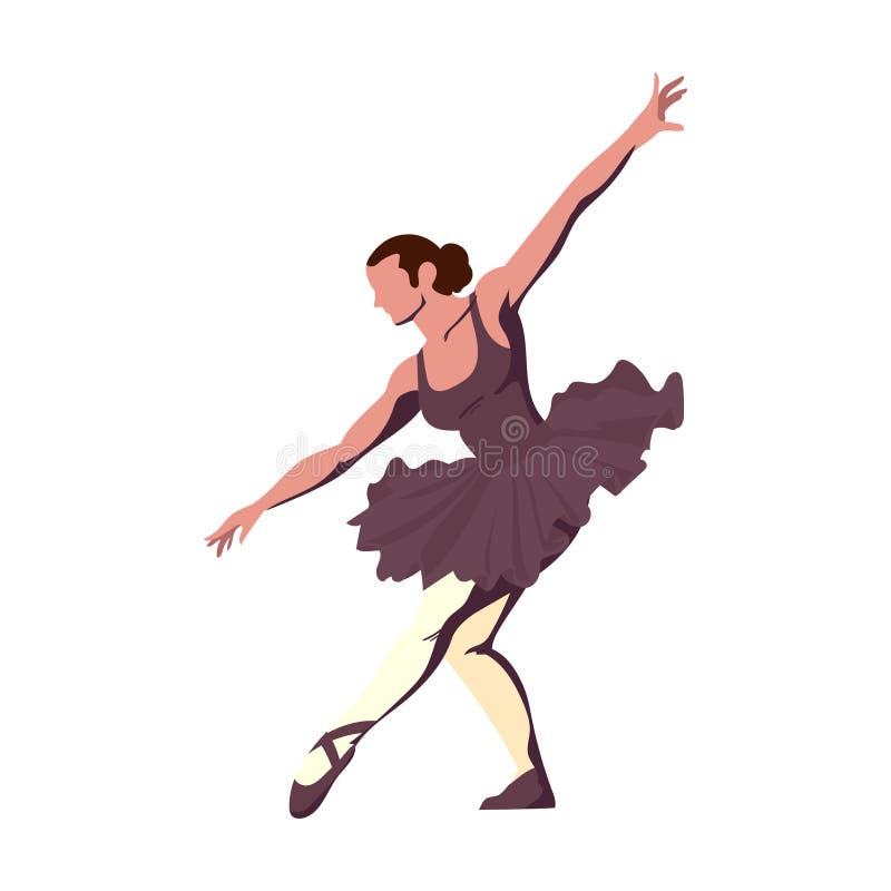 Ballet dancer vector stock vector. Illustration of dance - 273103237
