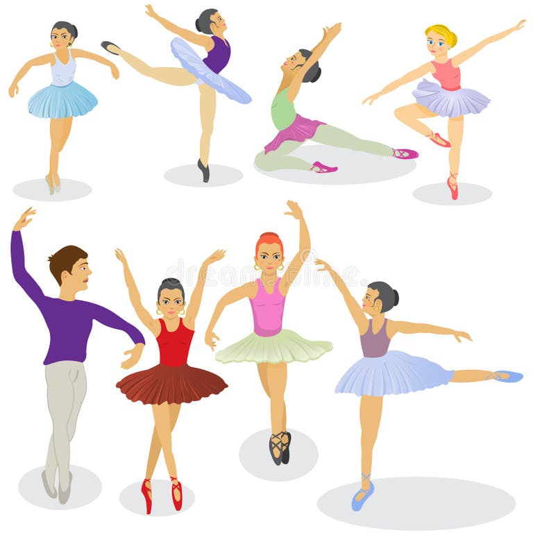 Ballet Positions Stock Illustrations – 144 Ballet Positions Stock ...