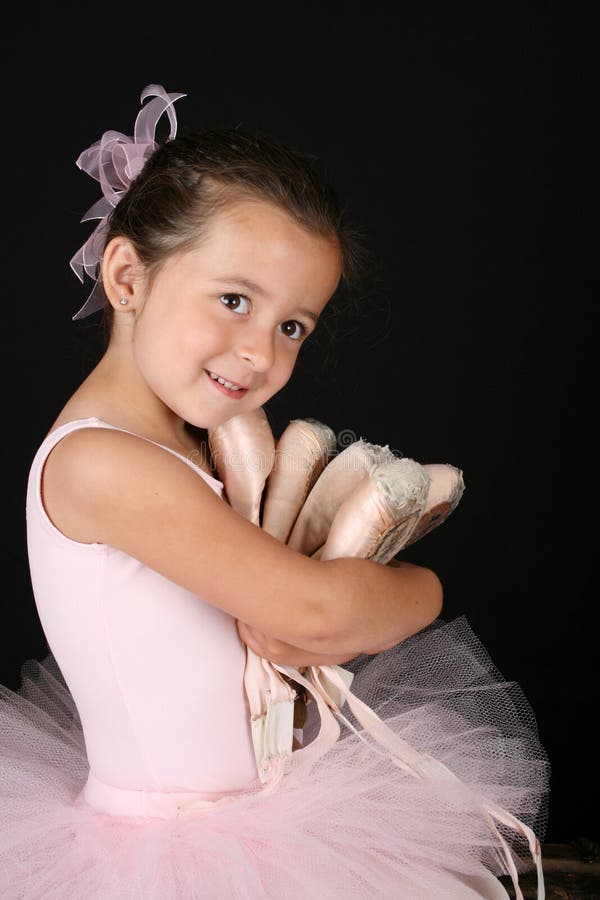Ballet Girl stock photo. Image of dancer, girl, sitting - 10965978