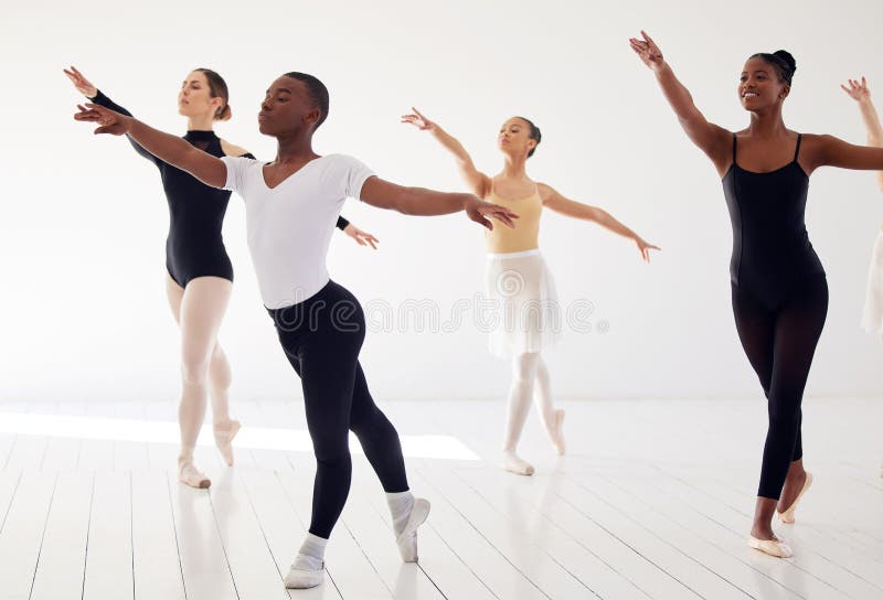 Ballet, Group and Class Learning with Routine, Dancer Exercise and ...