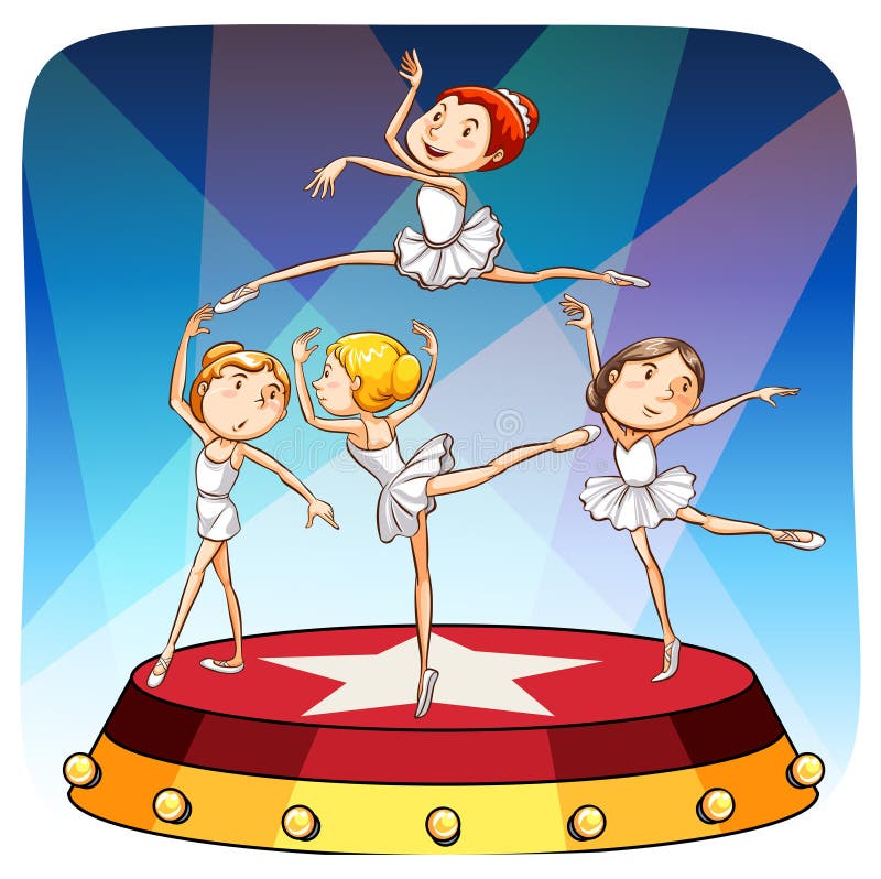 Contortionist stock illustration. Illustration of cartoon - 30319267