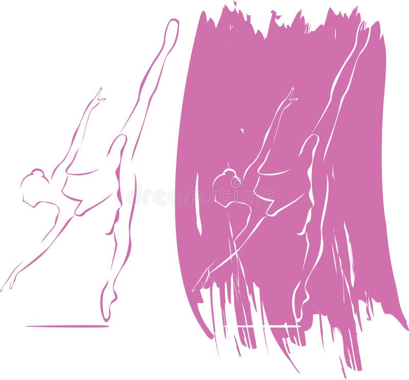 Ballet icon stock vector. Illustration of painted, artist - 13196382