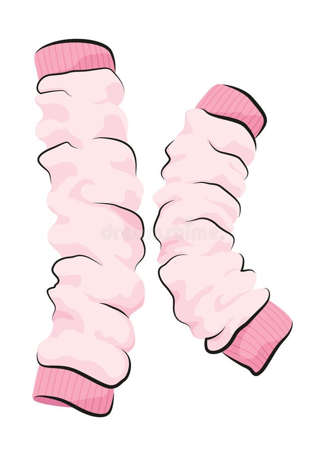 Ballet Leggings, Leg Warmers Vector Isolated Illustration Stock Vector ...