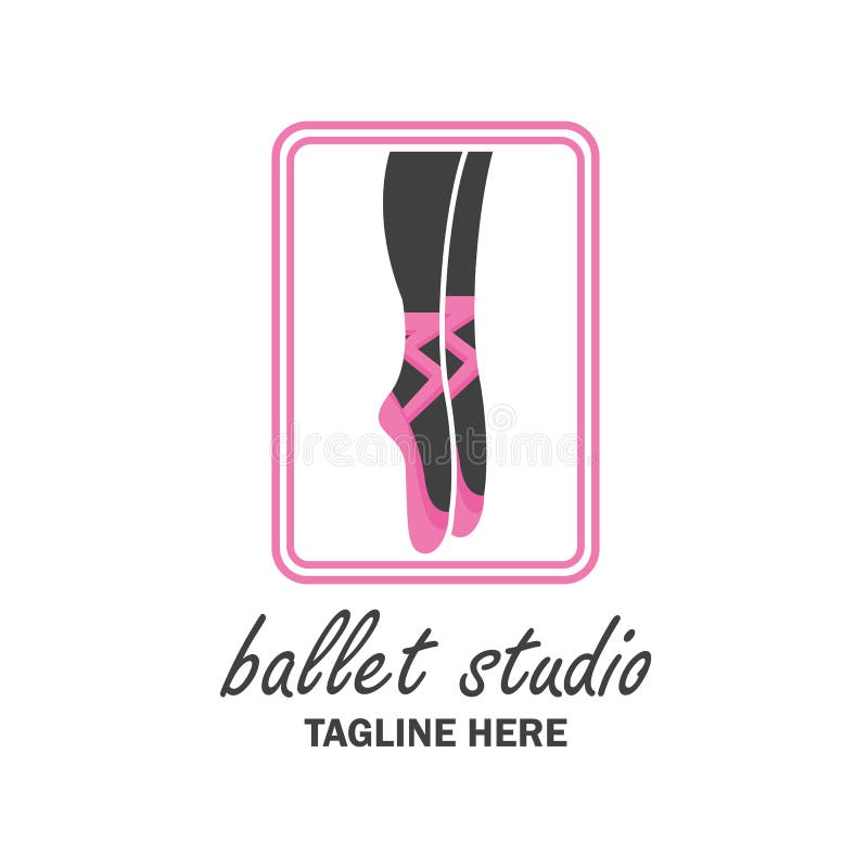 Ballet Logo for Ballet School. Vector Illustration Stock Vector ...