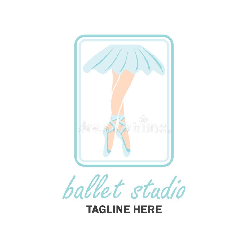 Ballet Logo for Ballet School. Vector Illustration Stock Vector ...