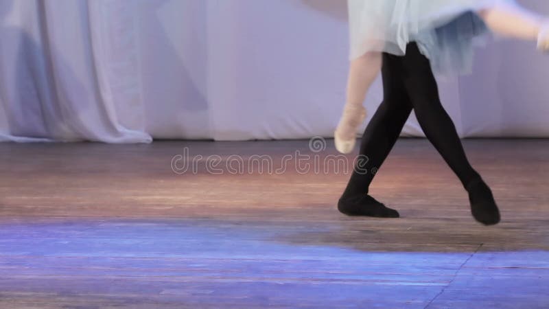 Ballet pair feet stock footage. Video of foot, fashion - 58235956