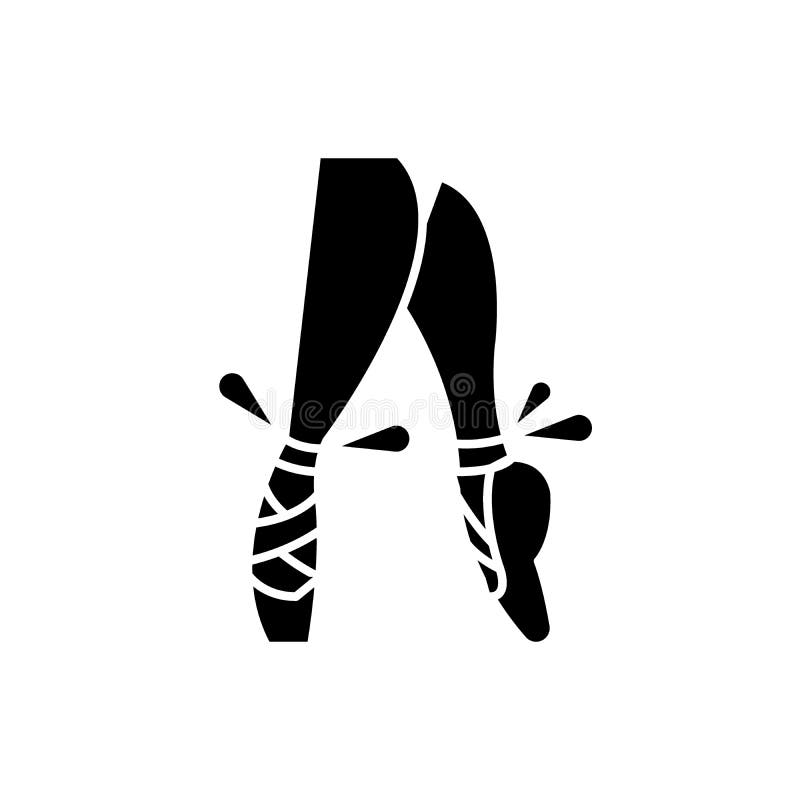 Ballet Pointe Shoes Vector Line Icon, Linear Concept, Outline Sign ... Ballet Pointe Shoes Vector Line Icon, Linear Concept, Outline Sign ...