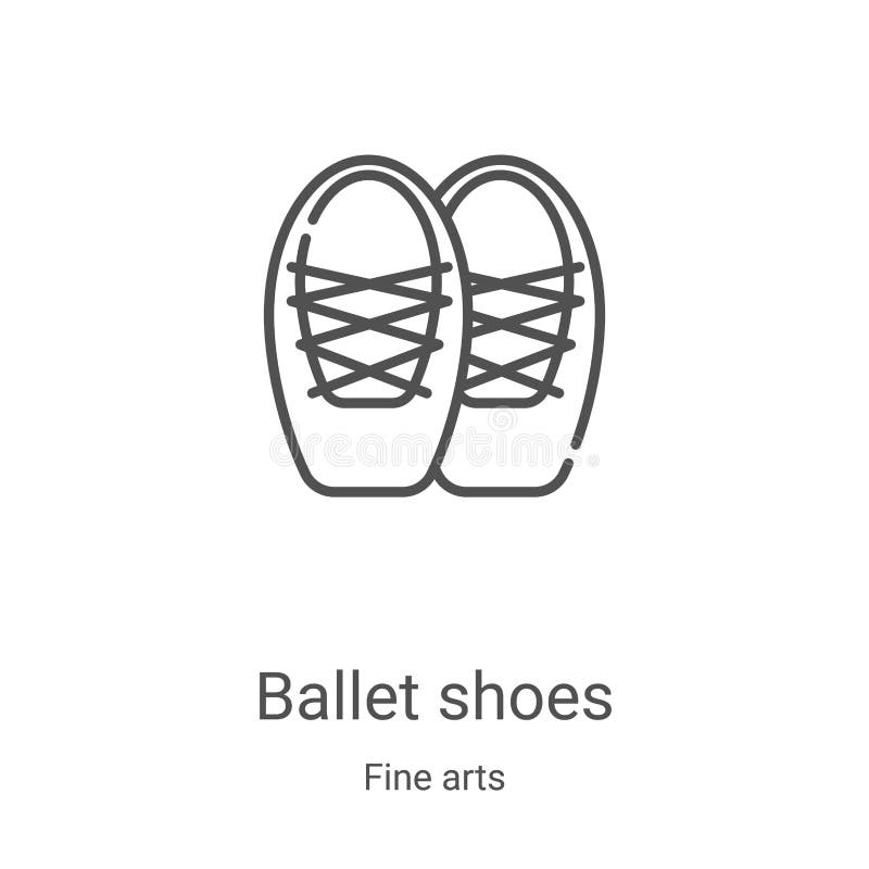 Ballet Shoes Icon Outline Stock Illustrations – 398 Ballet Shoes Icon ...