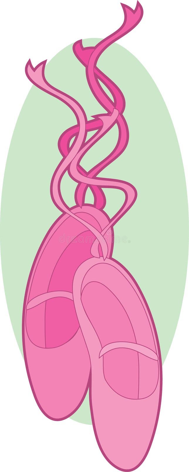 Ballet Slippers Stock Illustrations – 1,085 Ballet Slippers Stock ...