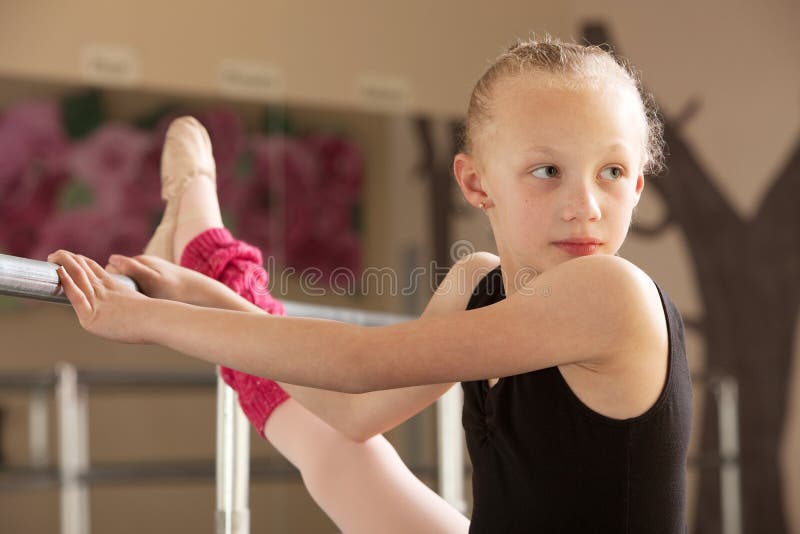 Supple Dancer in Ballet Pose Stock Photo - Image of energy, beautiful ...