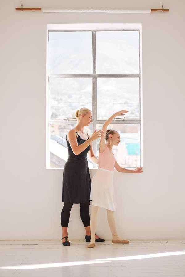 Ballet Student and Teaching Coach in Dance Class for Kids Art School ...