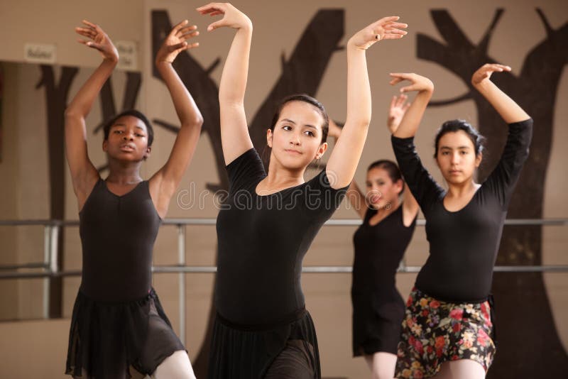 Proud Ballet Student stock image. Image of class, fitness - 24882125