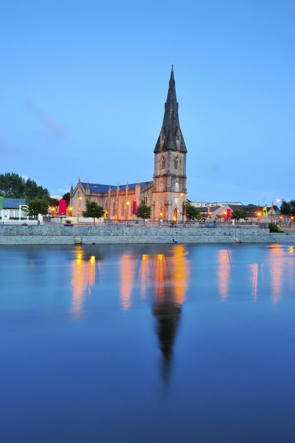 Moyne Abbey, Co. Mayo, Ireland Stock Image - Image of pasture, green ...