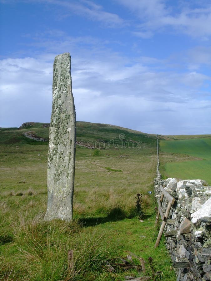 Standing stone stock photo. Image of granite, light, lonely - 325916