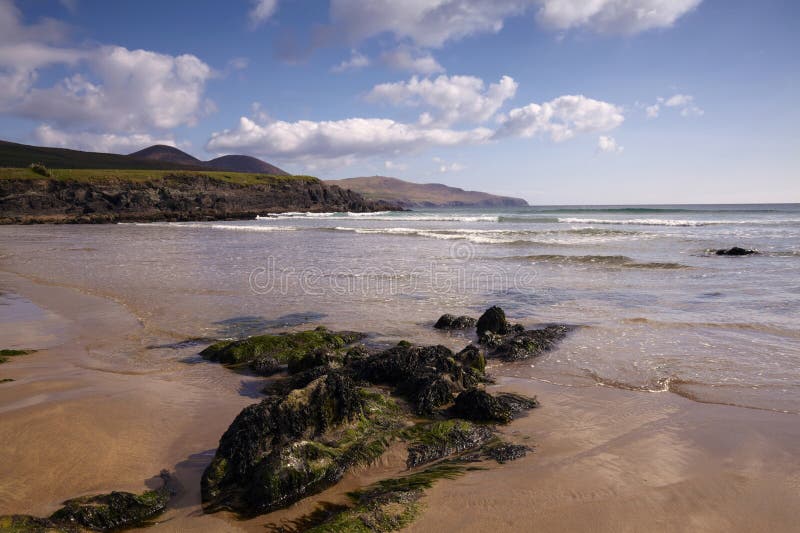 Doonbeg Strand, County Clare, Ireland Stock Photo - Image of golf ...