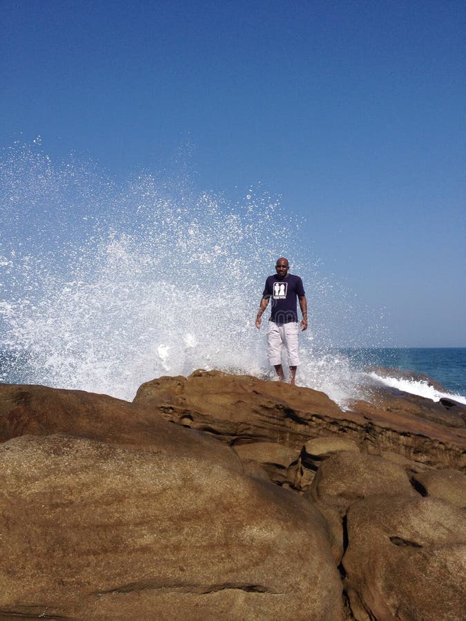 Ballito editorial stock image. Image of ballito, waves - 54985949