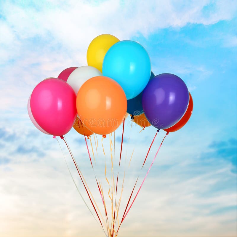 Ballon stock foto. Image of achtergronden, samenvatting - 114278870