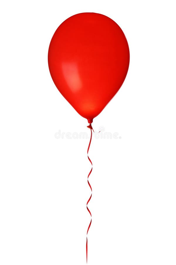 Ballon rouge image stock. Image du blanc, vacances, ballon - 16403103