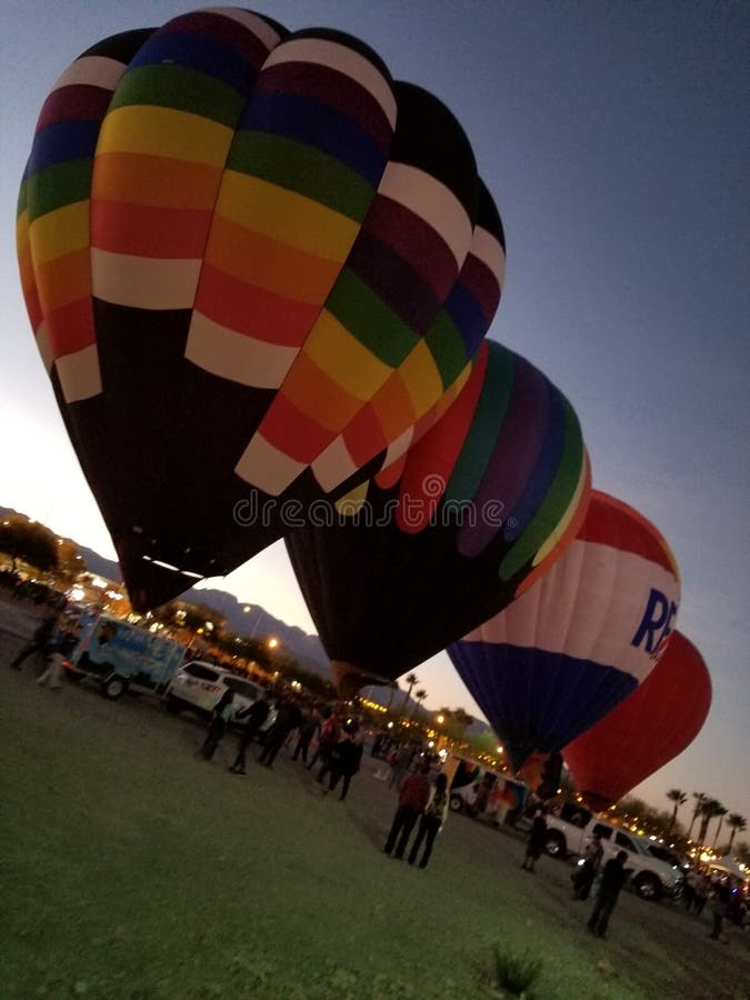 Ballons editorial stock image. Image of rides, slow - 150692074