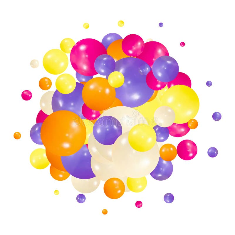 Balloon Background. Presentation Layout. Geometric Pattern. Eps 10 ...