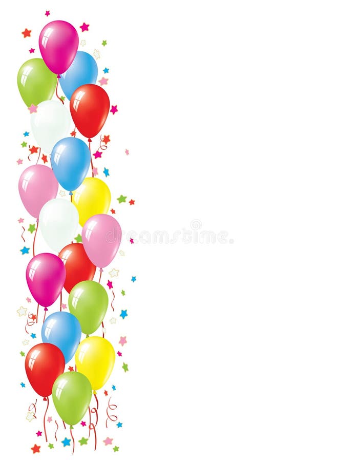 Balloon Border Stock Illustrations – 50,874 Balloon Border Stock ...