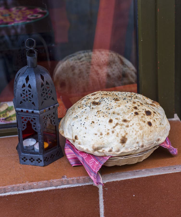 Balloon bread in a basket stock photo. Image of presentation - 48782848