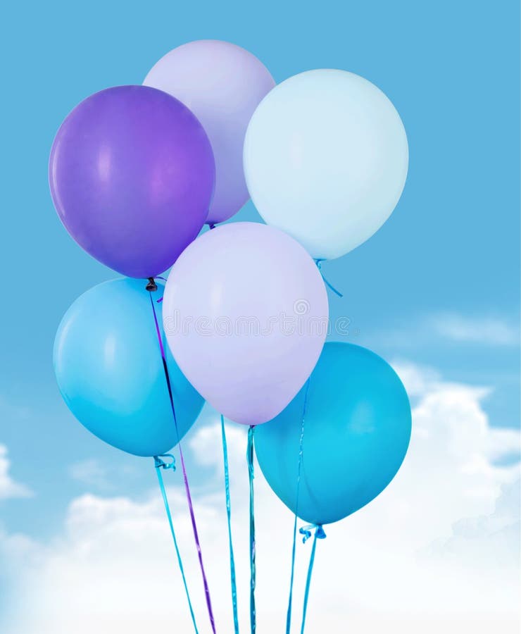 Balloon bunch stock photo. Image of ballon, surprise - 59744934